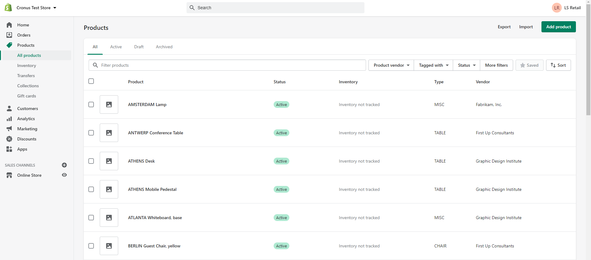 Setup Shopify Manually