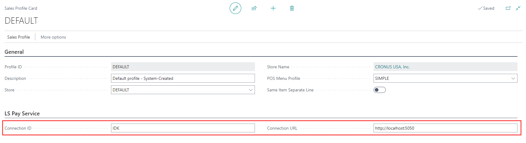 LS Pay Service and LS Express Setup