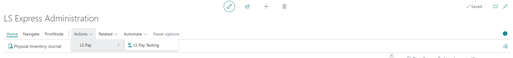 LS Pay for LS Express