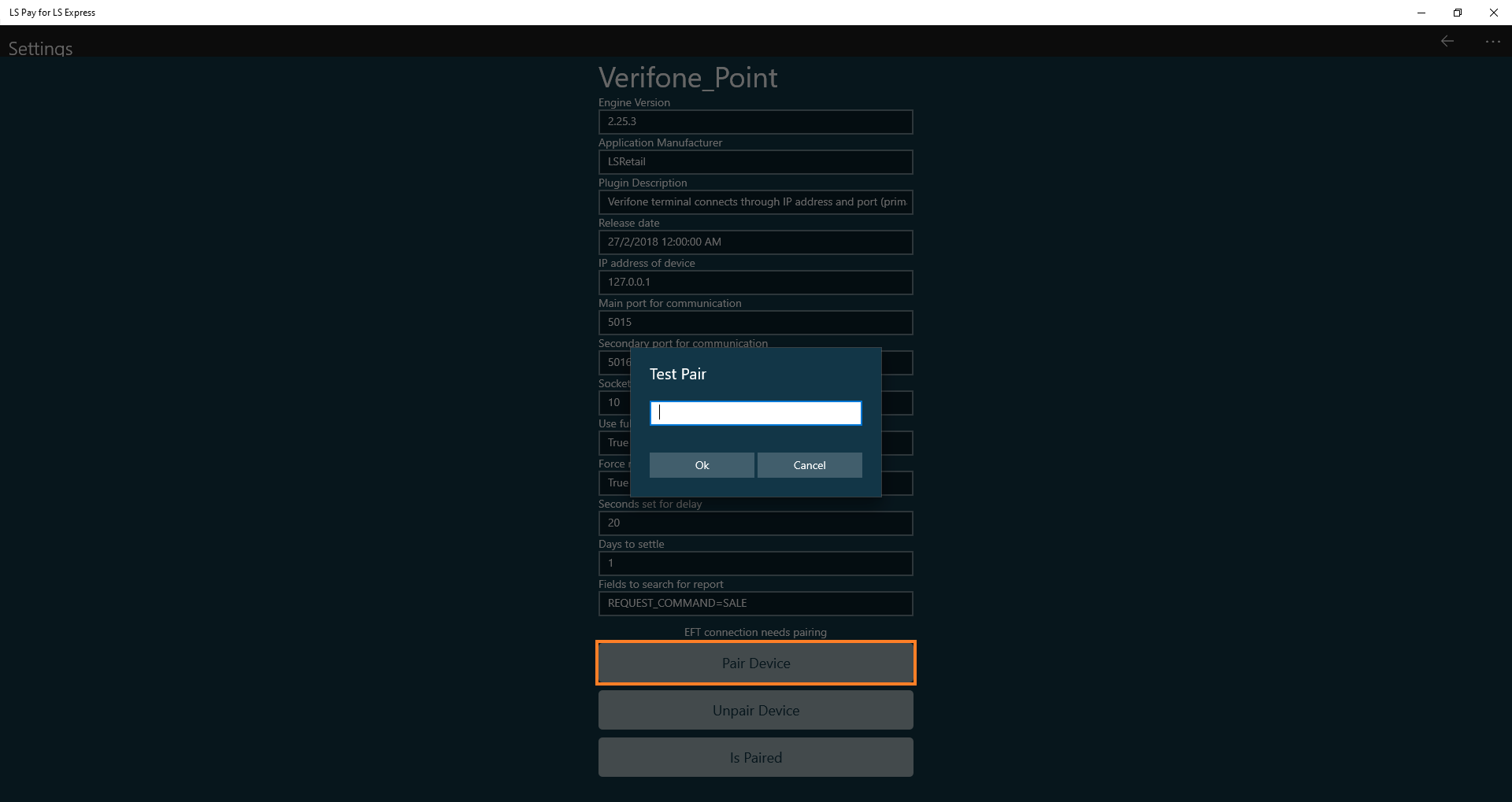 LS Pay for LS Express