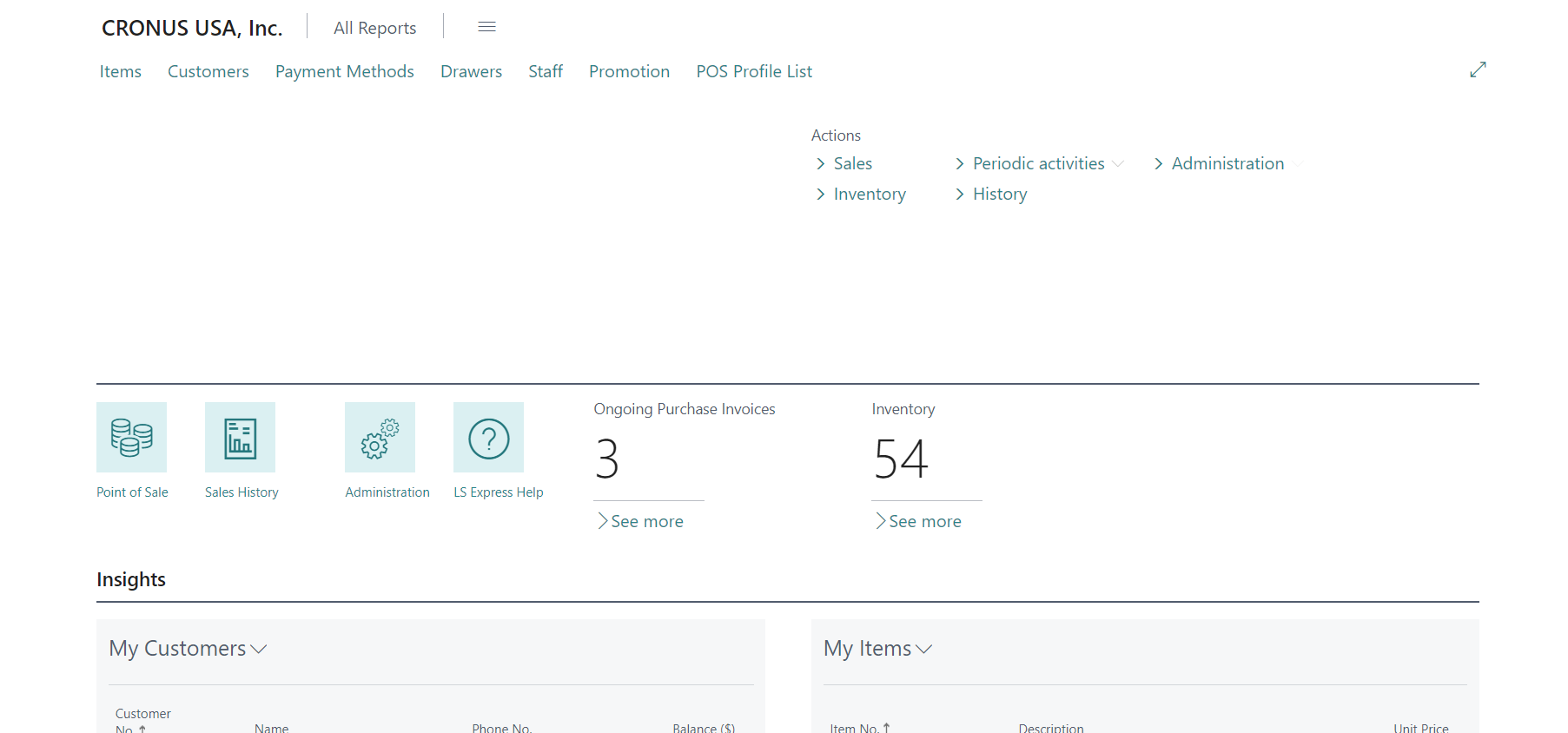 The Point of Sale (POS) New UI